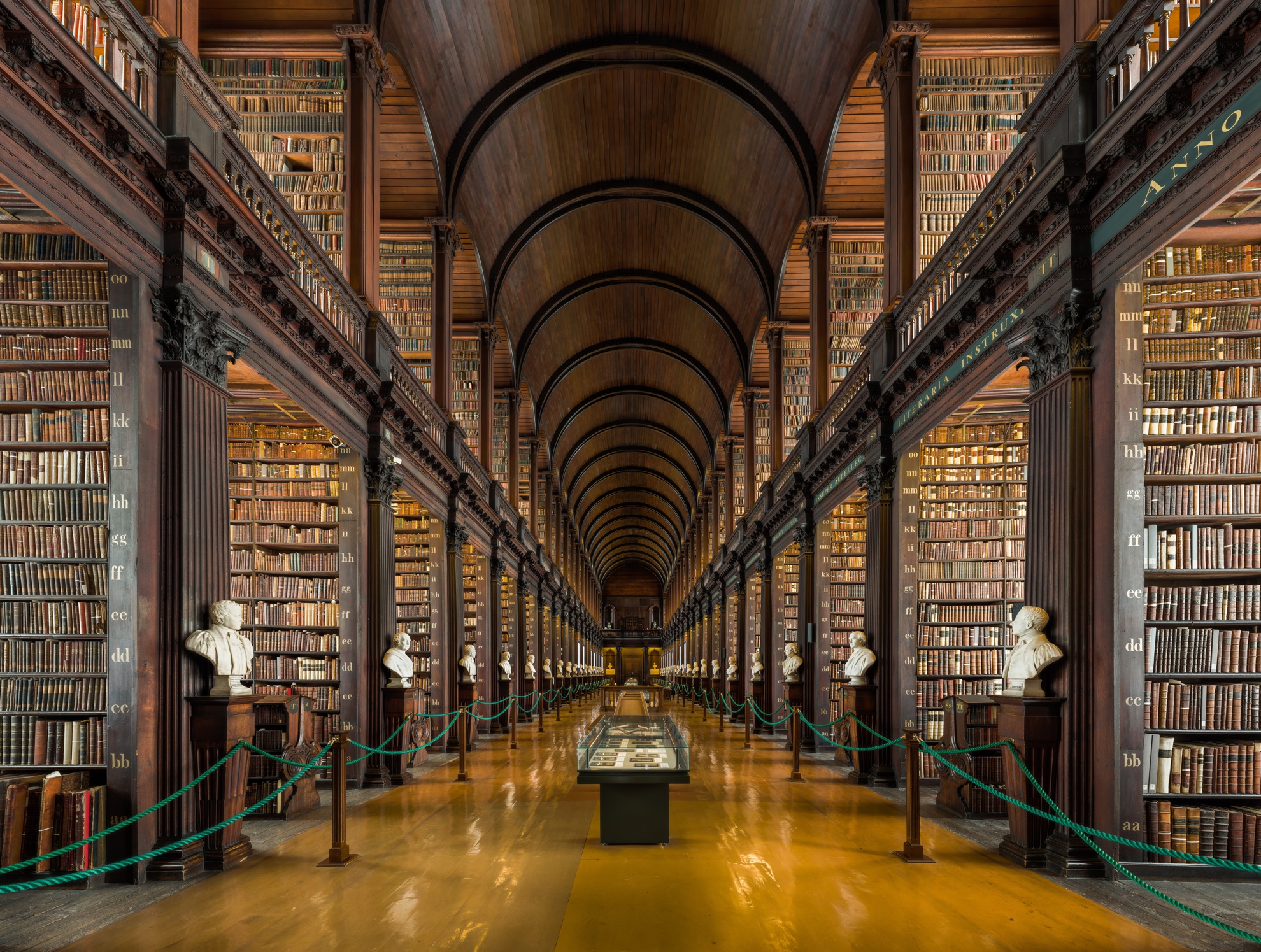 Long_Room_Interior_Trinity_College_Dublin - 爱尔兰教育服务中心 IESC